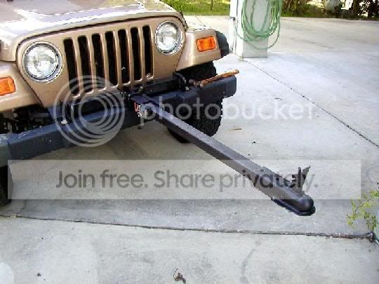 single point tow bar. are these commercially available or even legal ...